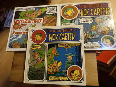 3 fumetti NICK CARTER (LE ALTRE AVVENTURE... + LA VITA PRIVATA DI ...