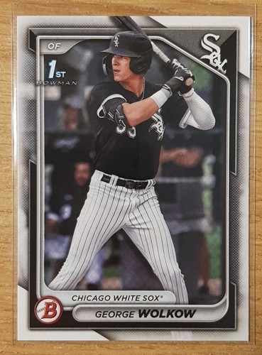 2024 BOWMAN PROSPECTS GEORGE WOLKOW #144 CHICAGO WHITE SOX | eBay