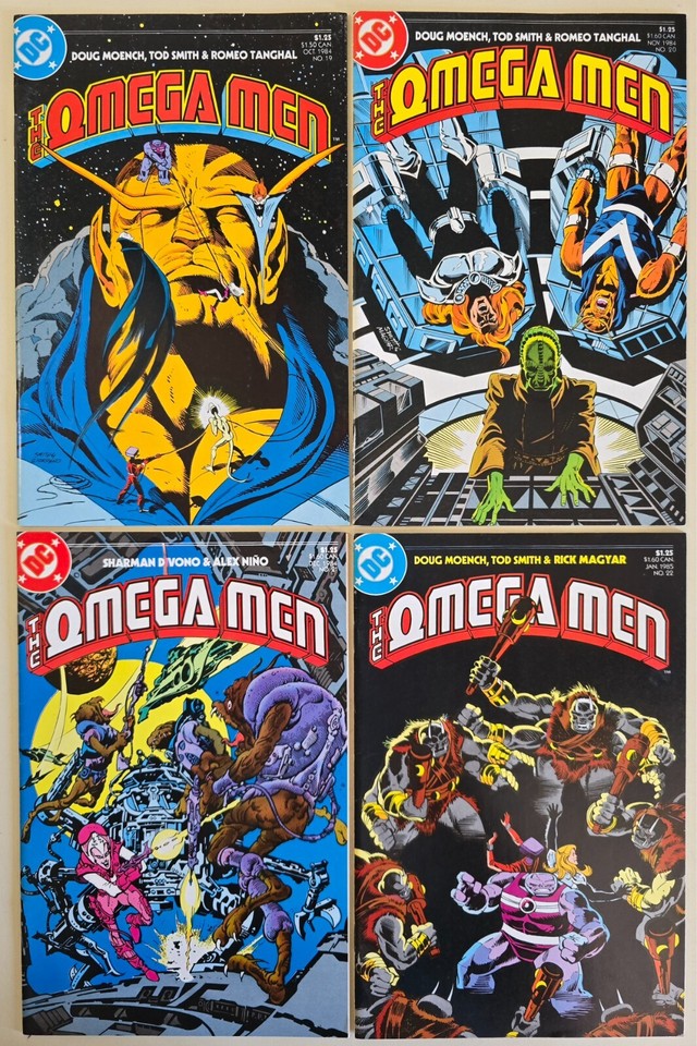 Omega Men #1, 1, 2, 2 -38 Annuals 1 & 2 Set *Issue #3 First App Lobo DC ...