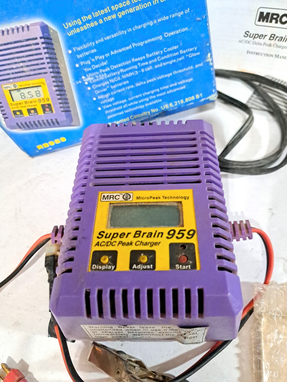 MRC Super Brain 959 AC/DC Delta Peak Charger With LCD RB959 | eBay