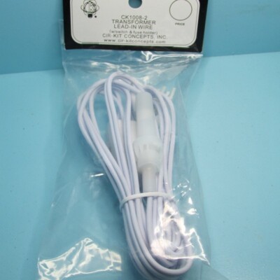 Dollhouse Miniature Cir-Kit Transformer Lead In Wire Switch & Fuse ...