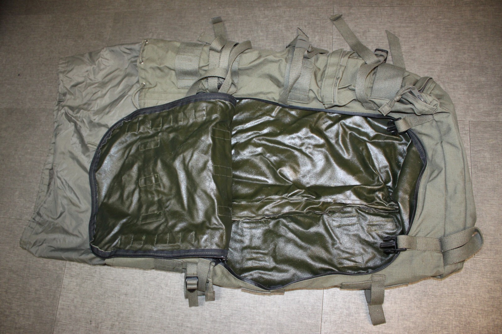 Austrian Army Pack Duffel Sack Gear Bag Tactical Redo Military-broken ...