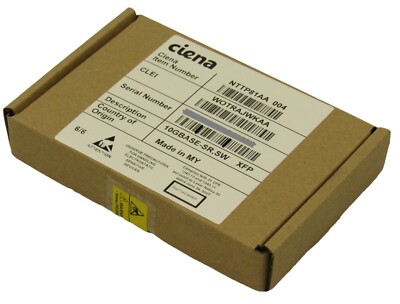 BRAND NEW Ciena OEM NTTP81AA 10G BASE SR SW XFP Transceiver 850nm for ...
