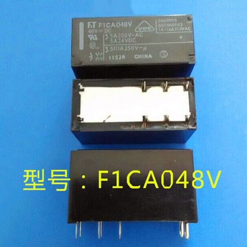 10PCS F1CA048V Power Relay 48VDC 8Pin 5A 250VAC #W9 | eBay