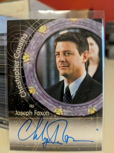 Stargate SG-1 Season 7 Christopher Cousins A53 Autograph Card as Joseph ...