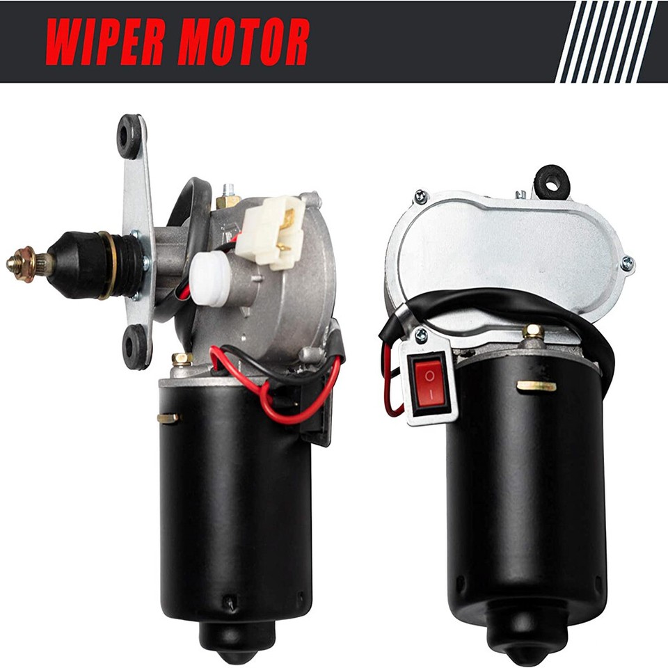 Universal Electric UTV Windshield Wiper Kit w/ 12V Motor For Polaris | eBay