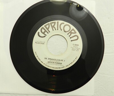 45 RPM, Arthur Ponder – Dr. Strangelove, Capricorn C 8004, 1970 FUNK ...