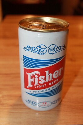 Fisher Beer 12oz Aluminum Beer Can-General Brewing San Francisco Ca ...