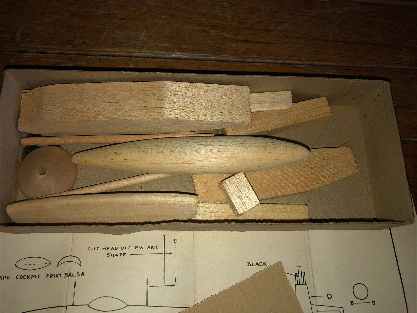 Antique Shipshape Duo-Kit Miniature Ship Model Robot & Baka Bomb #S-353 ...