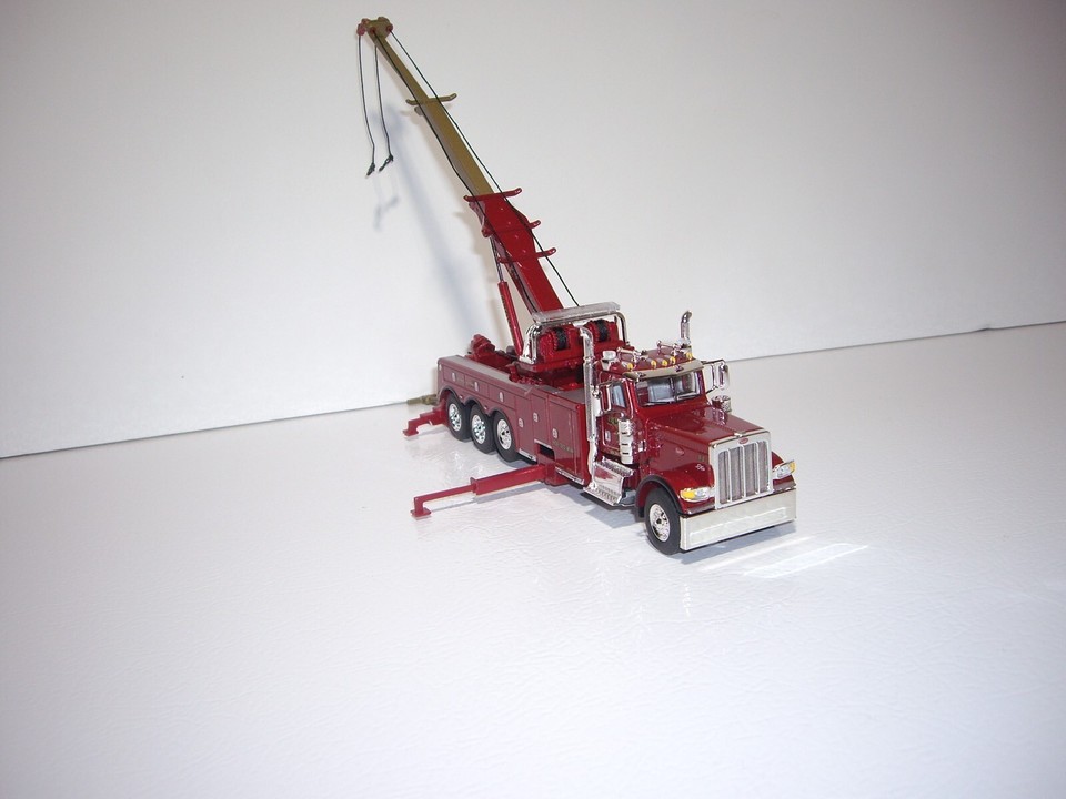 DCP FIRST GEAR 1/64 TRI-STATE TOWING RED PETE 389 & 1150 CENTURY ...
