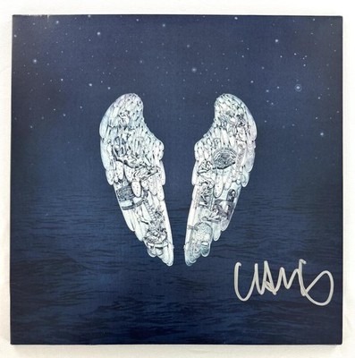 Chris Martin Coldplay Signed Autograph Album Vinyl Record Ghost Stories ...