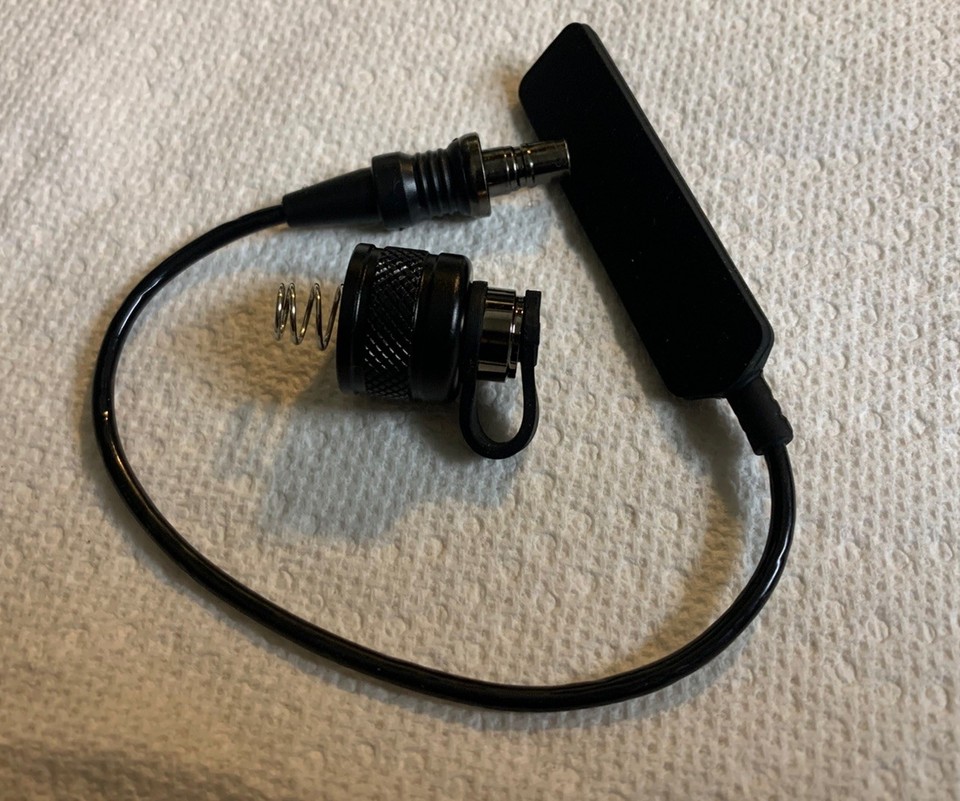 Surefire Style Black Replacement Rear Tail Cap M300-M600 Tactical ...