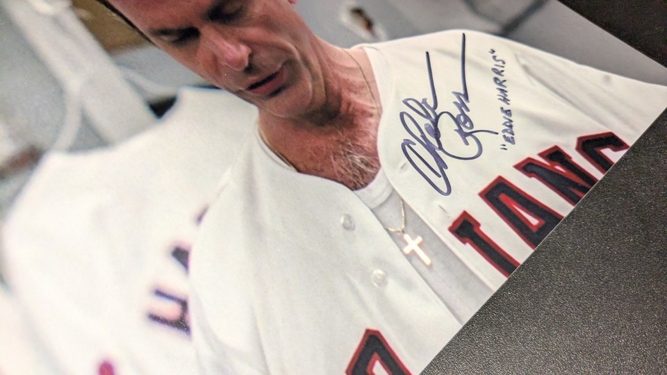 Charlie Ross as Eddie Harris Major League Signed 8x10 Photo JSA ...