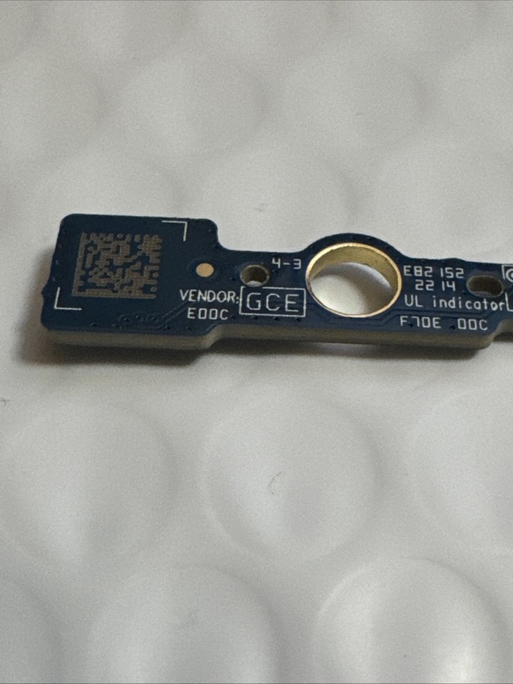 Dell OEM Precision 7670 Status Indicator LED Circuit Board WDFJR | eBay