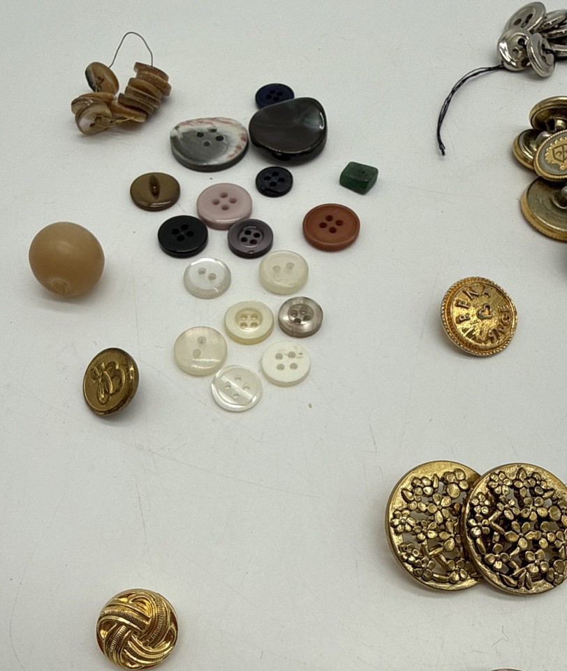 Vintage Mixed Lot 57 Buttons Estate Find | eBay