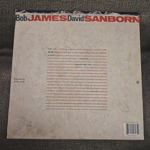 Bob James & David Sanborn: Double Vision - LP on WARNER Bro 1-25393 (1986) Jazz | eBay