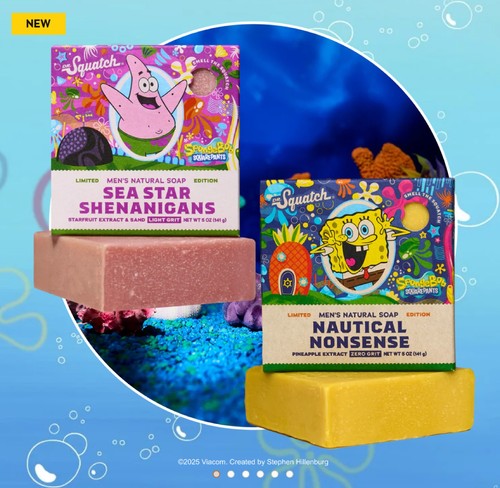 Dr. Squatch -Best Day Ever - SpongeBob Nautical Nonsense & Sea Star ...