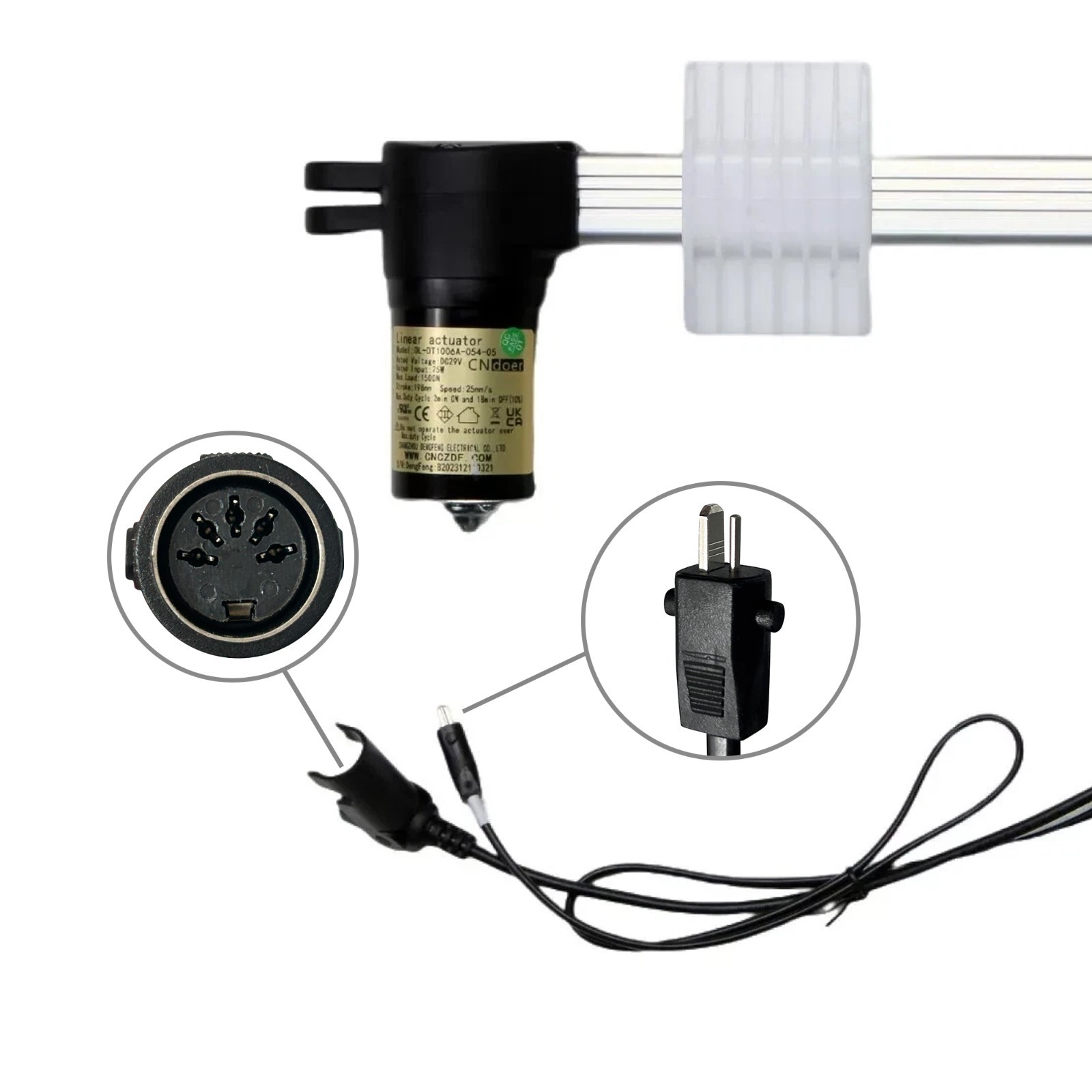 DL-DT1006A-054-05 Motor Linear Actuator Power Recliner Lift Chairs DL ...