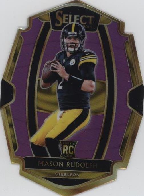 2018 Panini Select - Premier Level Mason Rudolph #153 Purple Prizm /75 ...