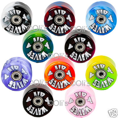 Airwave Quad Roller Skate Wheels - Marble and Clear - Pack of 8 | eBay UK