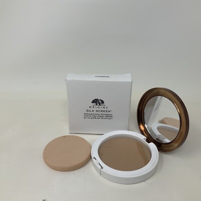 Origins Silk Screen Refining Powder Foundation 27 Sandstone | eBay