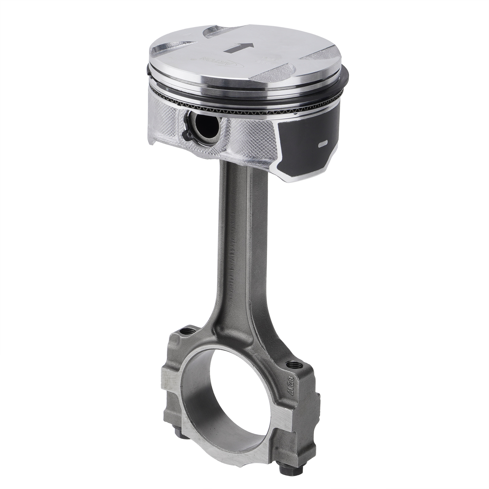 4 Con Rod+Engine Pistons & Rings Kit For 2.4L Buick Chevrolet GMC ...