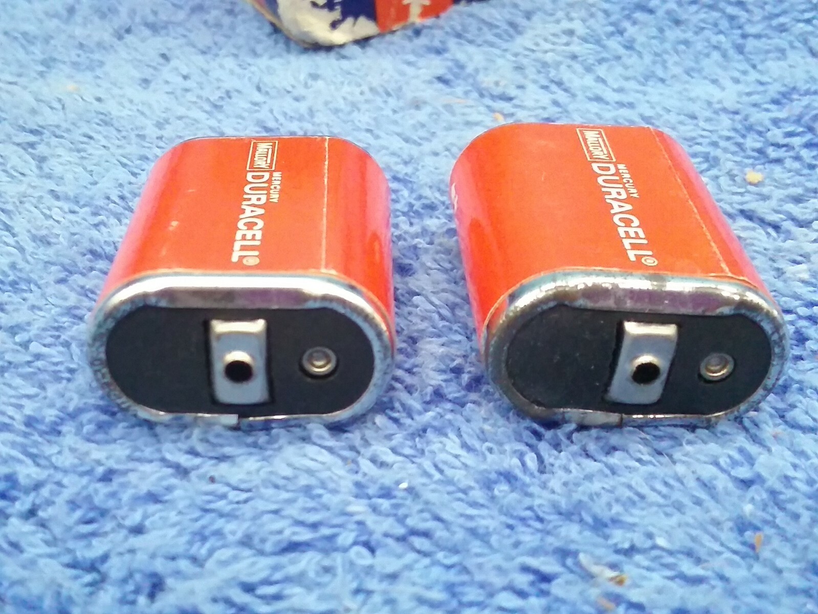 NOS Vintage Mallory 14 Volt MERCURY Batteries Original Package RM 411 ...