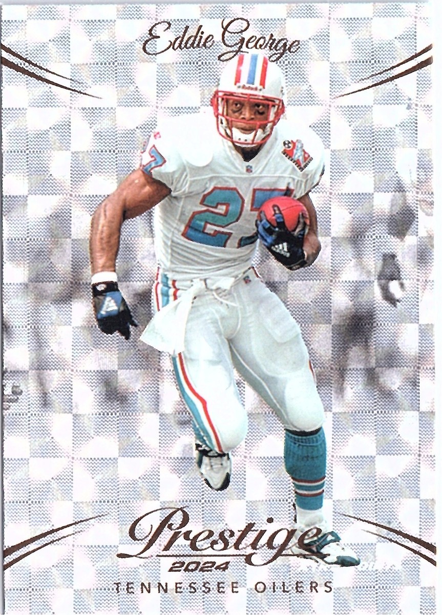 Eddie George Oilers Eddie George Houston Oilers NFL Football Sports