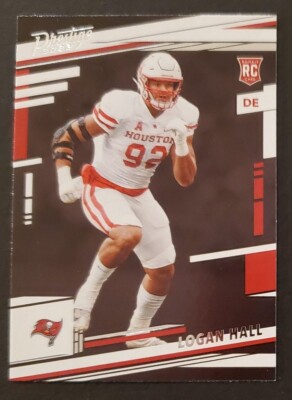 2022 Prestige #354 Logan Hall RC Houston/ BUCCANEERS Rookie football ...