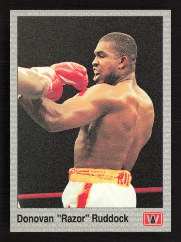 1991 AW Sports Boxing #131 Donovan "Razor" Ruddock EX/NM | eBay