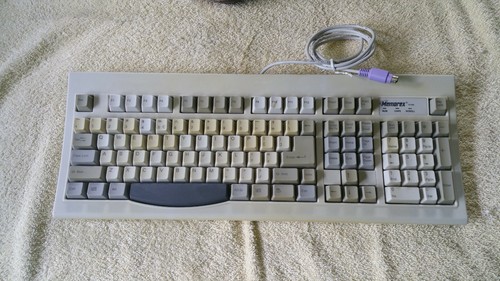 Vintage Memorex Windows Keyboard TS1000 Spillproof Design PS2 ...