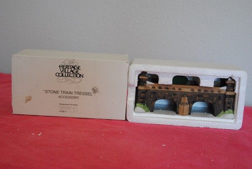 Dept 56 Heritage Village Accessories 5981-0 "Stone Train Tressel ...