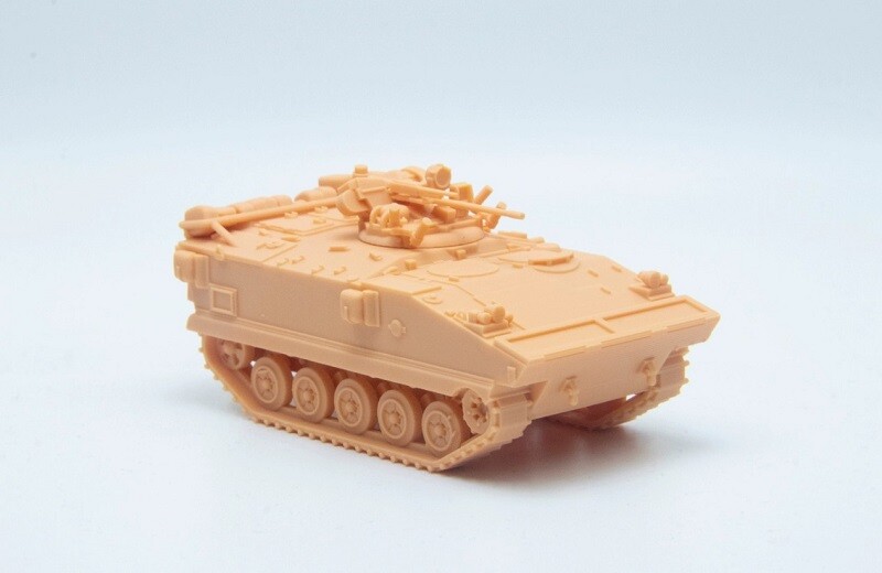 1/72 Cold war France "AMX-10P Infantry Fighting Vehicle" kit model (3D ...