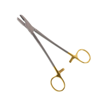 TC Sternal Berry Needle Holder, 7", Straight, Serrated, Heavy Pattern ...