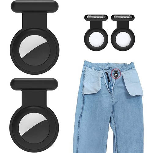 Tracker Tracker Case with Invisible Pin Silicone Hidden Pin for AirTag ...