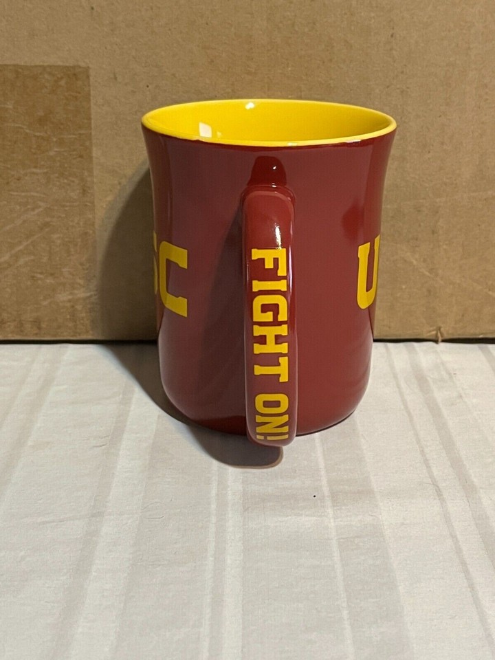 USC Trojans NCAA 14oz Coffee Mug Cup Logo Brands New | eBay