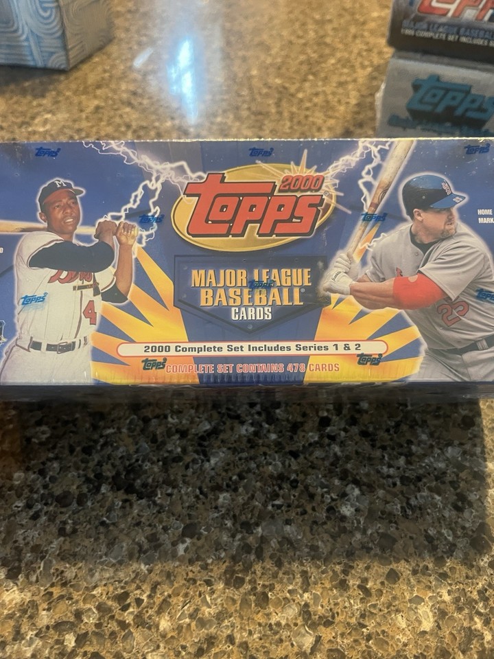 2000 TOPPS BASEBALL COMPLETE SET *FACTORY SEALED* | eBay