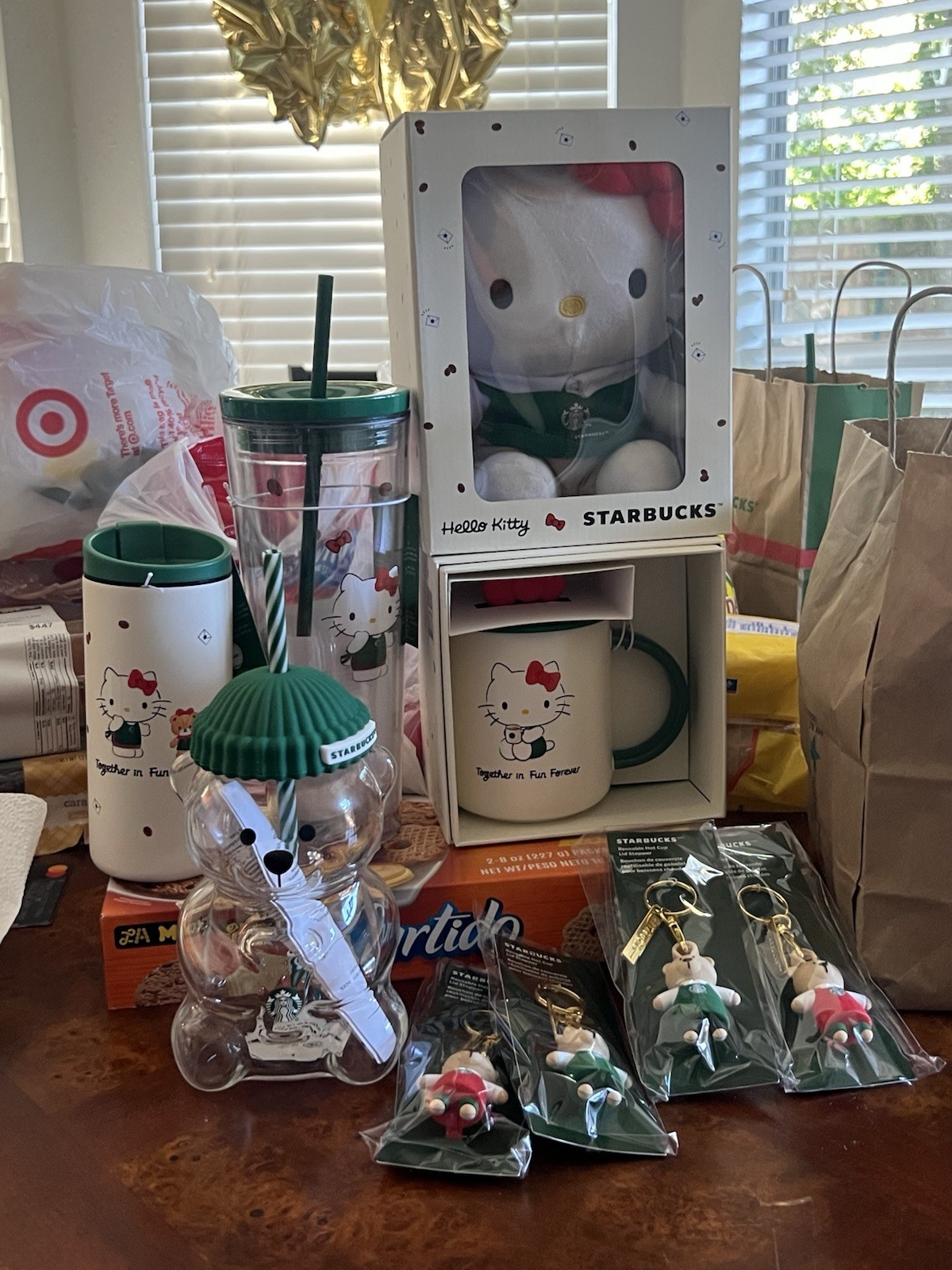 Hello Kitty X Starbucks 2025 Limited Edition 5 pc BUNDLE!! Includes ...