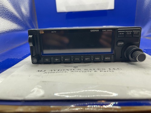 GARMIN GNC 250XL GPS/COMM 14 VDC P/N 011-00295-00 WITH FRESH FAA FORM ...