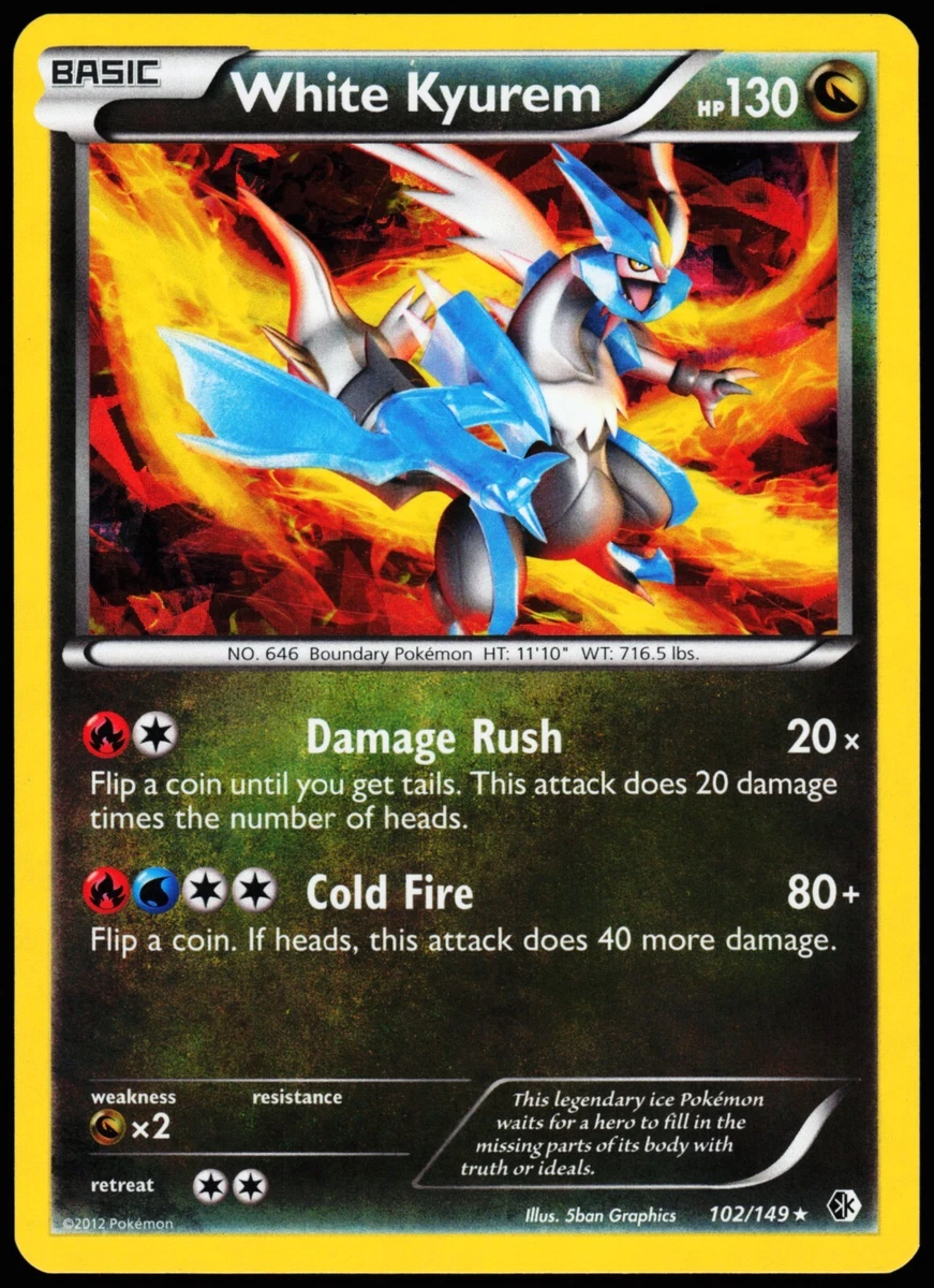 Kyurem Pokemon Card