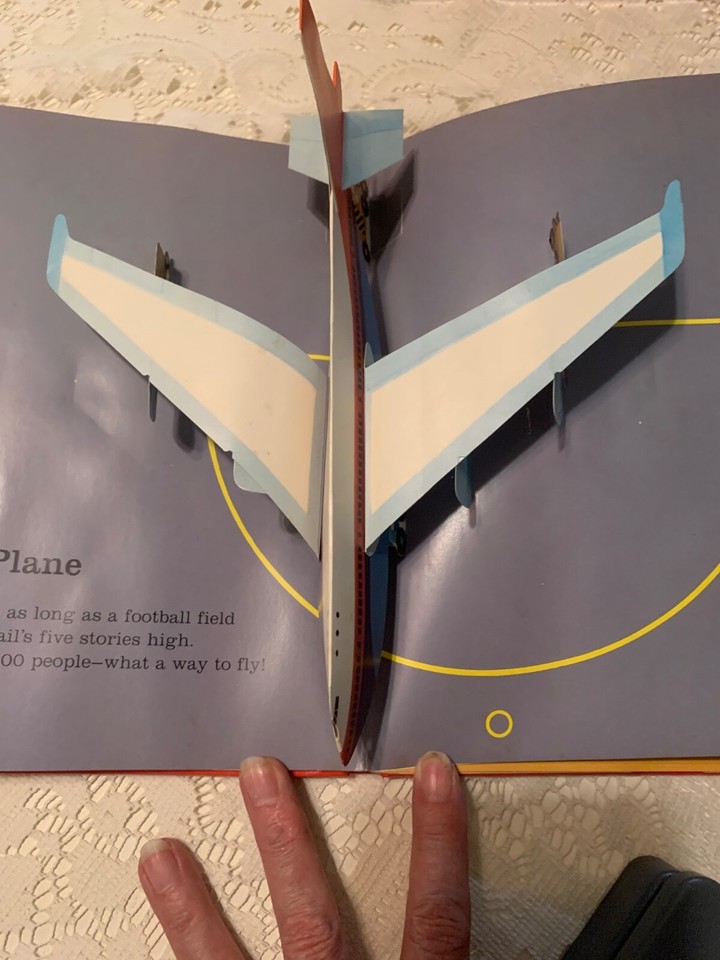 Vintage THINGS THAT GO A Hallmark Pop-Up Book Dean Walley 1ST EDITION ...