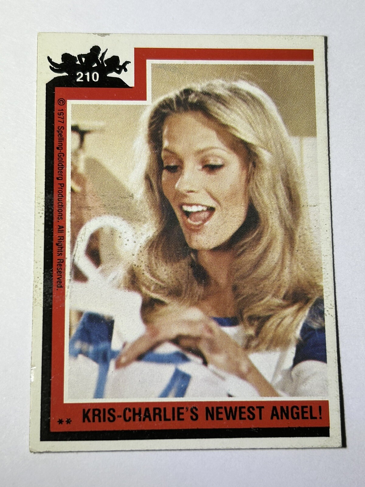 1977 Topps Charlie's Angels Kris-Charlie's Newest Angel! #210 C105 | eBay