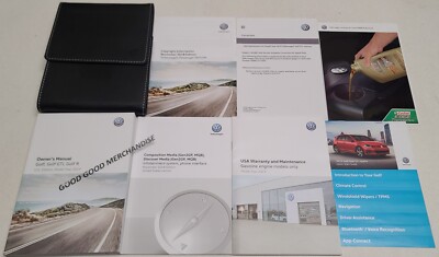 2019 VW GOLF OWNERS MANUAL HATCHBACK SPORT I4 1.4L 2.0L SPORT ...