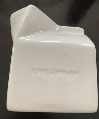 New Target Home Decorative Creamer Container White Farmhouse Decorative ...