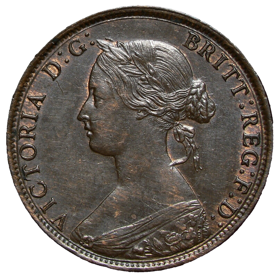 1861 Nova Scotia Cent Large Rosebud Die Clash #19299 | eBay