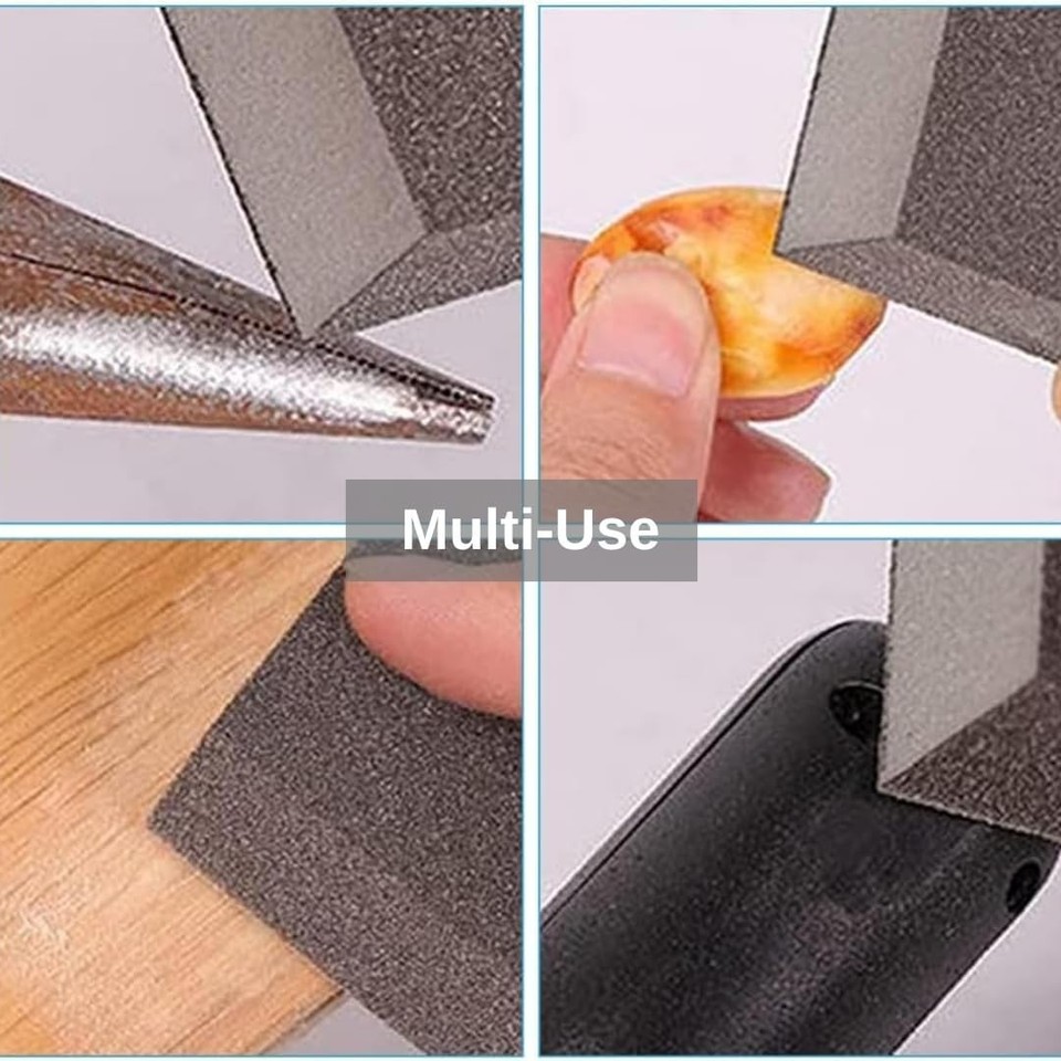 Sanding Blocks P80 Grit Foam Sandpaper Block Sanding Sponge Wet Dry ...