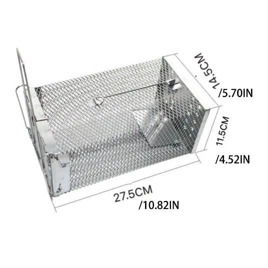 USA Mouse Trap Rat Trap Rodent Trap Live Catch Cage, Easy to Set Up and ...
