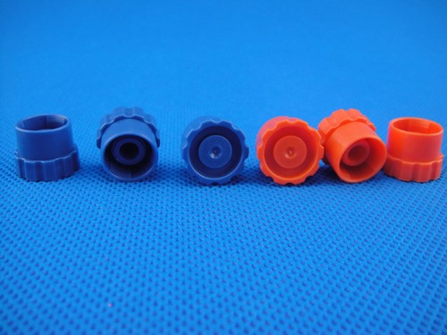 tube Stop Cap Luer Lock - 50pcs (Blue and Red ) Stop | eBay