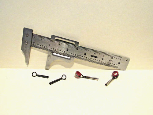 Bamboo Fly-Rod Tip-Top Guides - 1.8MM. Tube ID's - Vintage Lightly-Used ...