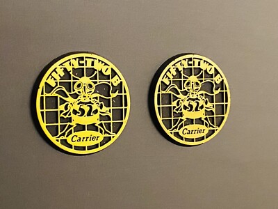 Vtg Carrier HVAC Air Conditioner Heat Fifty-Two B 52B Kitchen Magnet ...